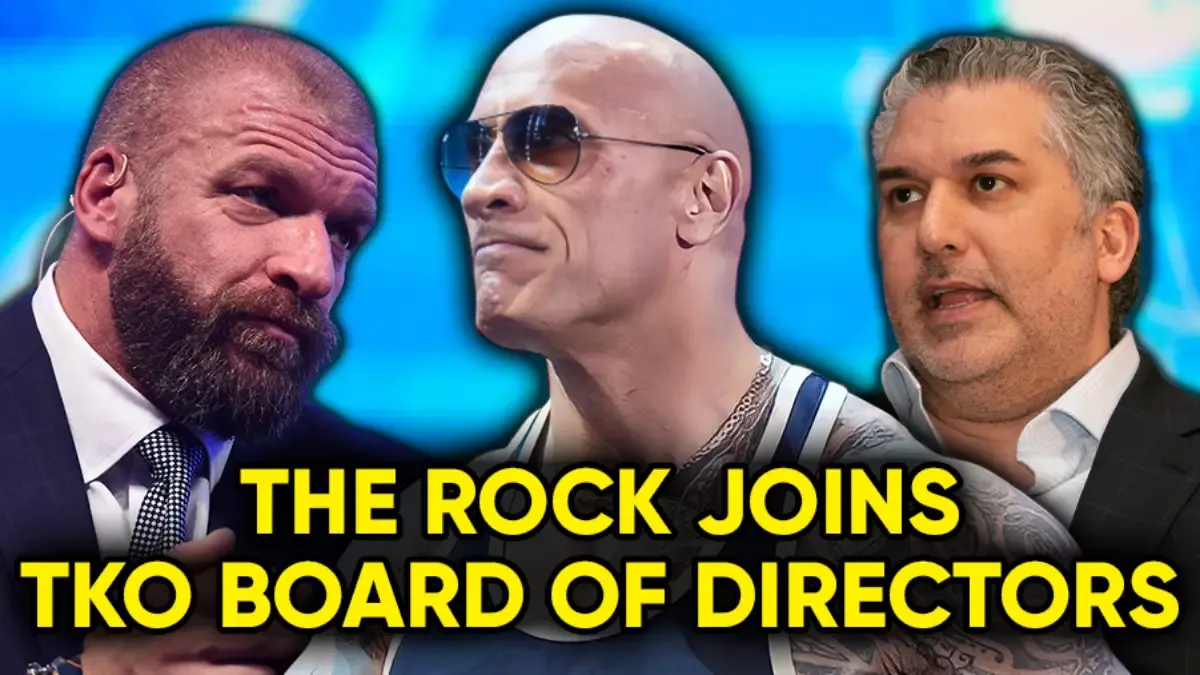 The Rock Appointed To TKO Board of Directors